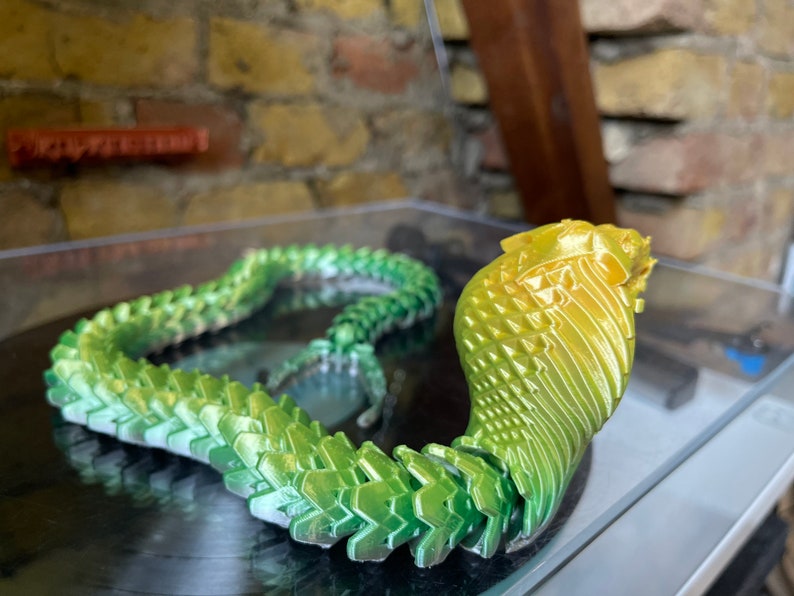 Articulated Mechanical Cobra Snake | Etsy