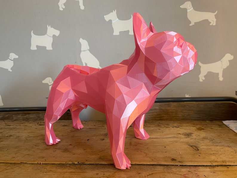 French Bulldog Frenchie Planter Plant Pot . 3D Printed - Etsy