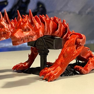 Articulated Cerberus With Stand - Etsy