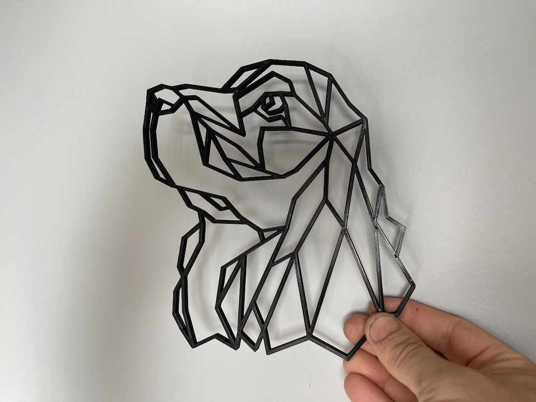 Spaniel Dog Cocker Springer Wall Art Decoration Decor Home 3D Printed ...