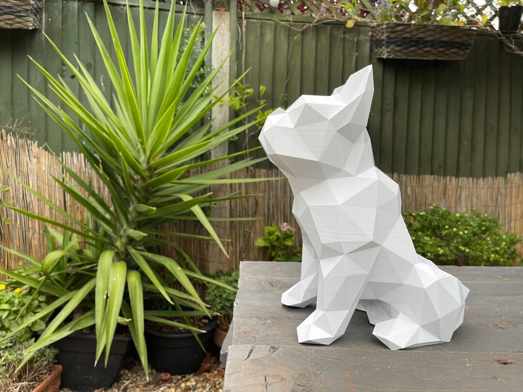 French Bulldog Sitting Frenchie Planter Plant Pot . - Etsy UK