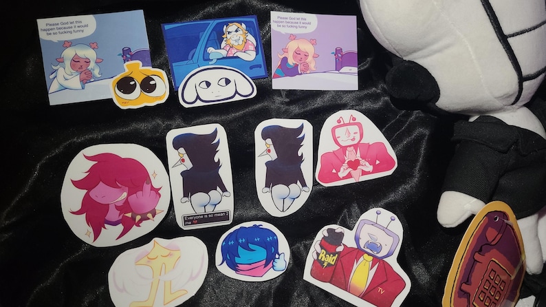 Deltarune Meme Themed Stickers - Etsy