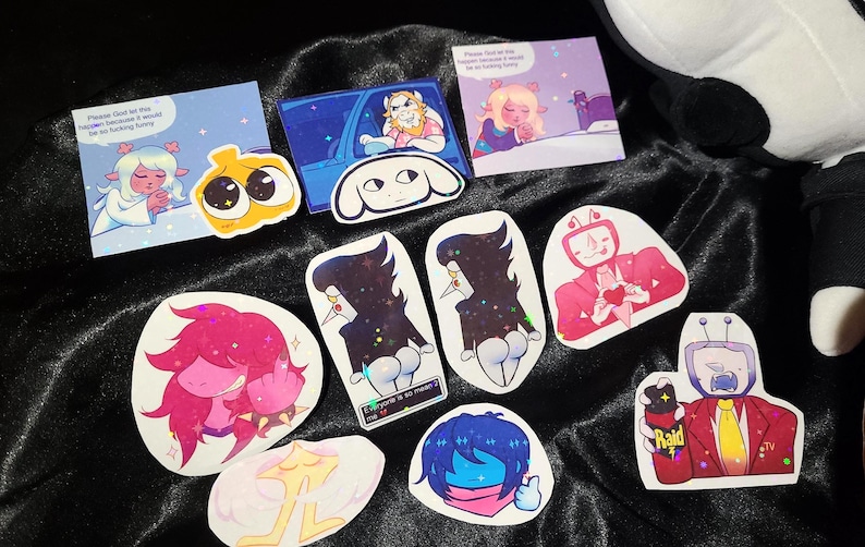 Deltarune Meme Themed Stickers - Etsy