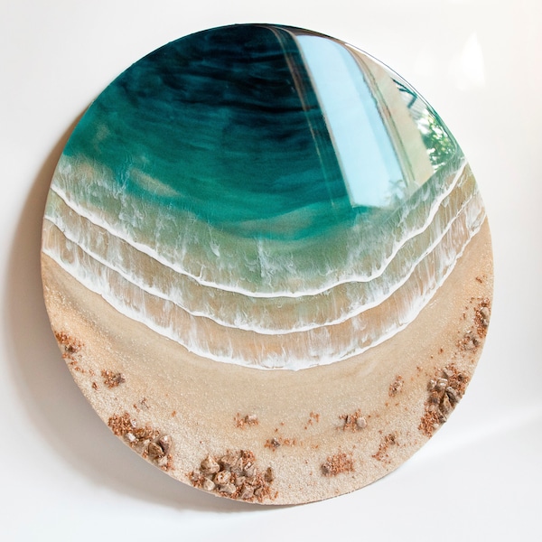 Resin Beach Art - Etsy