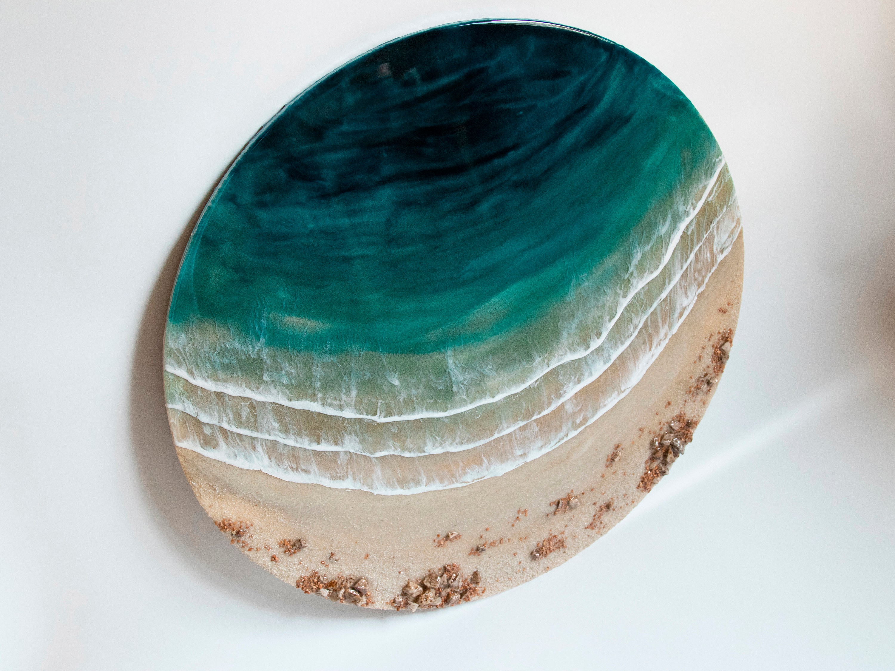 Ocean Resin Wall Art 3d Resin Painting Resin Beach Art - Etsy