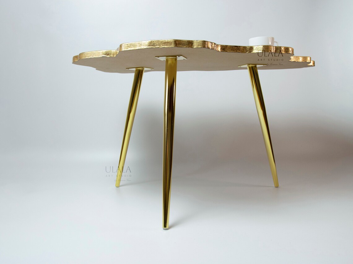 Navy Blue Coffee Table, Epoxy Resin Coffee Table, Unique Coffee Table ...