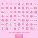 2000's App Icons, Y2K App Icon Pack, Pink Retro Ios 15 16 & Android App ...