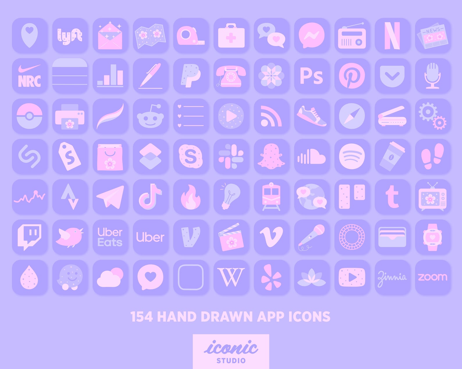 Cherry Blossom App Icons Cute App Icon Pack Sakura App Icons - Etsy