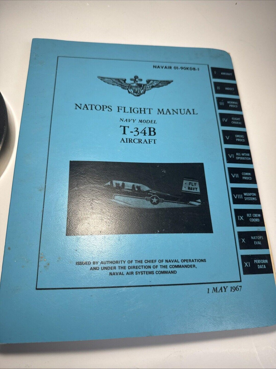 1978 NATOPS Flight Manual: US Navy T-34B Aircraft Rare Aviation Book - Etsy