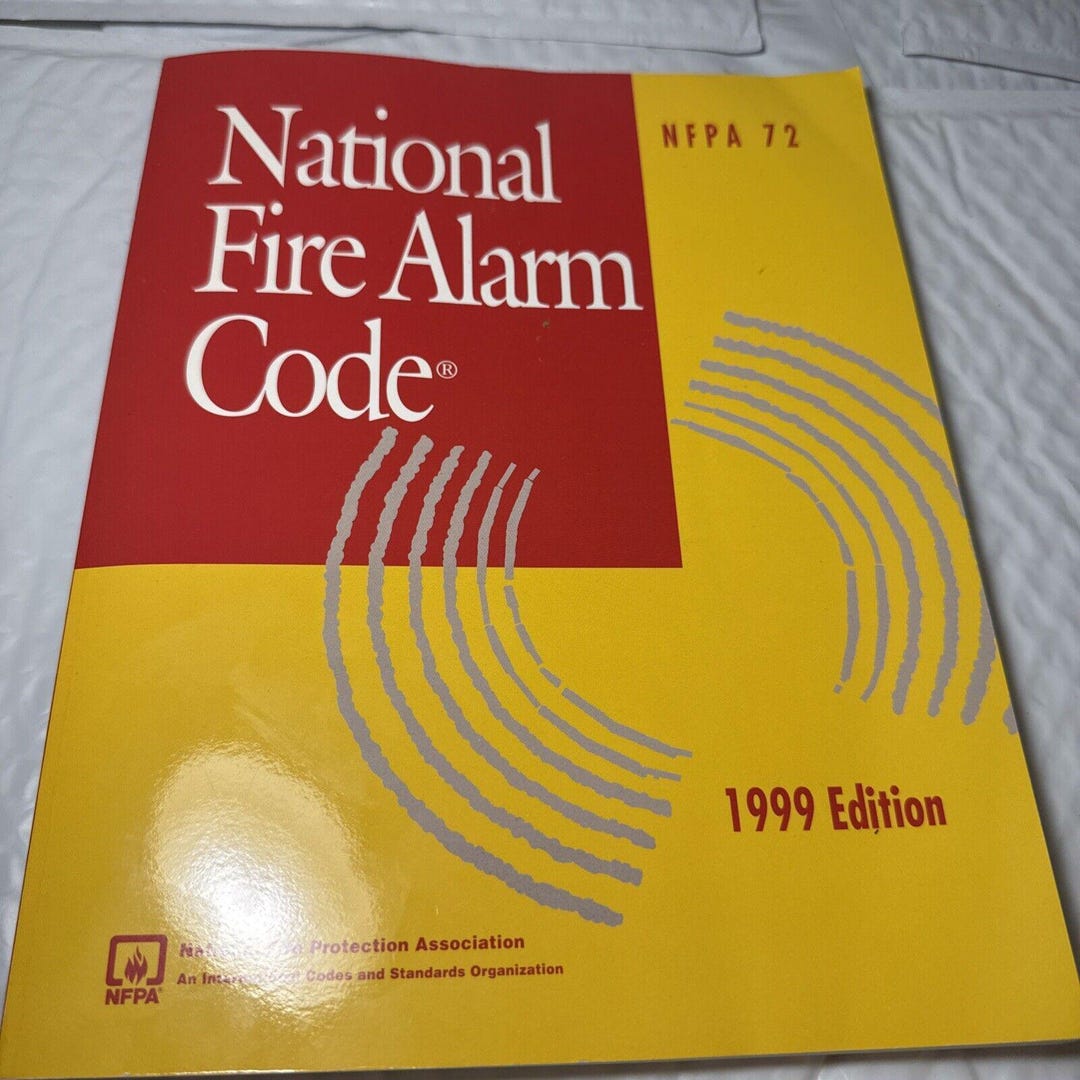 National Fire Alarm Code NFPA 72 1999 Edition - Etsy
