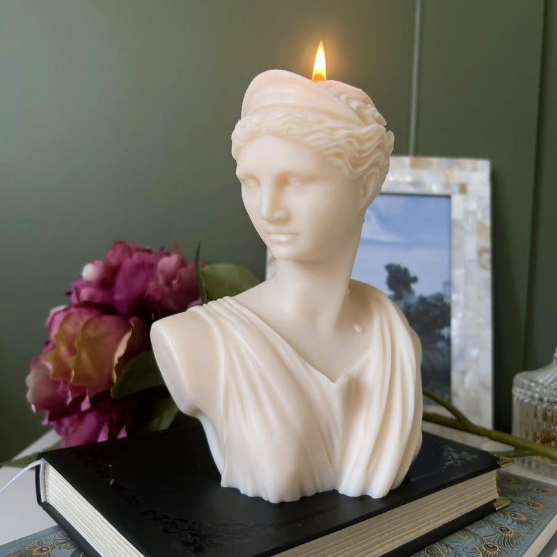 Bust Candle - Etsy UK