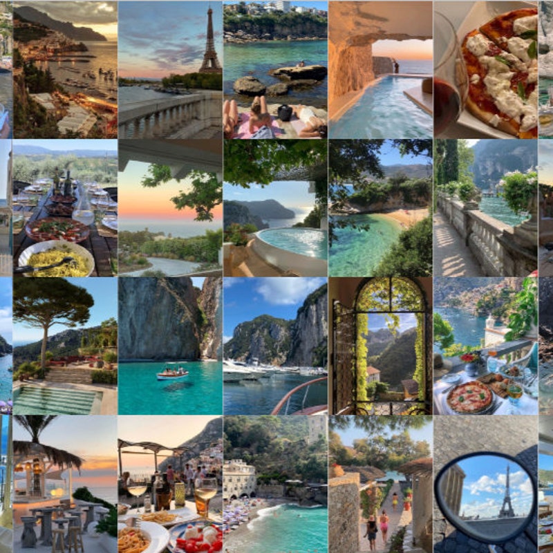 Beach Collage Kit - Etsy