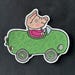 Richard Scarry Lady Pig Pickle Car Chainstitch Embroidery Patch - Etsy