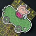 Richard Scarry Lady Pig Pickle Car Chainstitch Embroidery Patch - Etsy