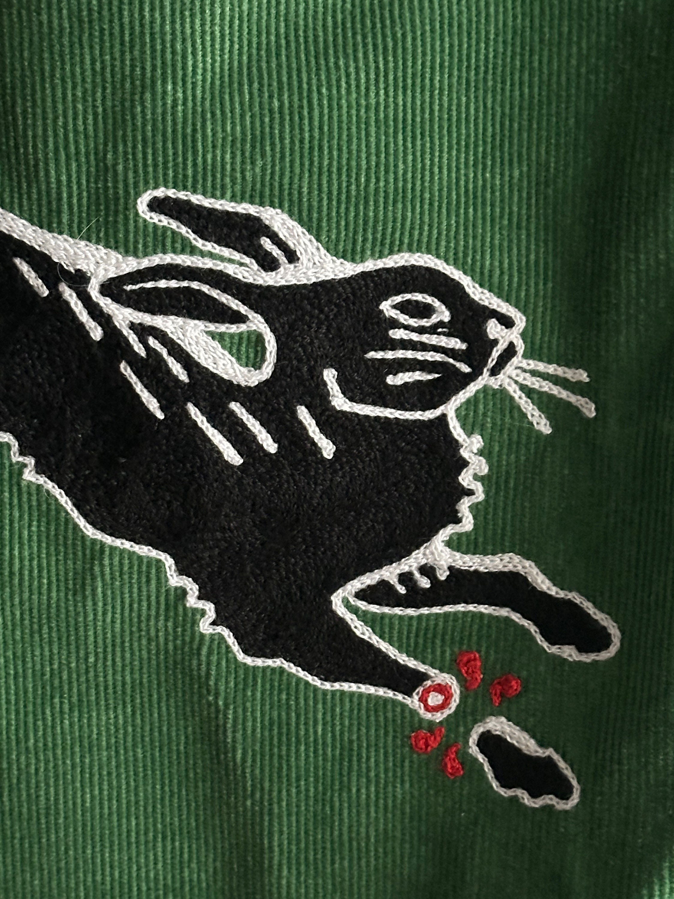 Lucky Rabbits Foot Women's Corduroy Size 12 Skirt - Etsy