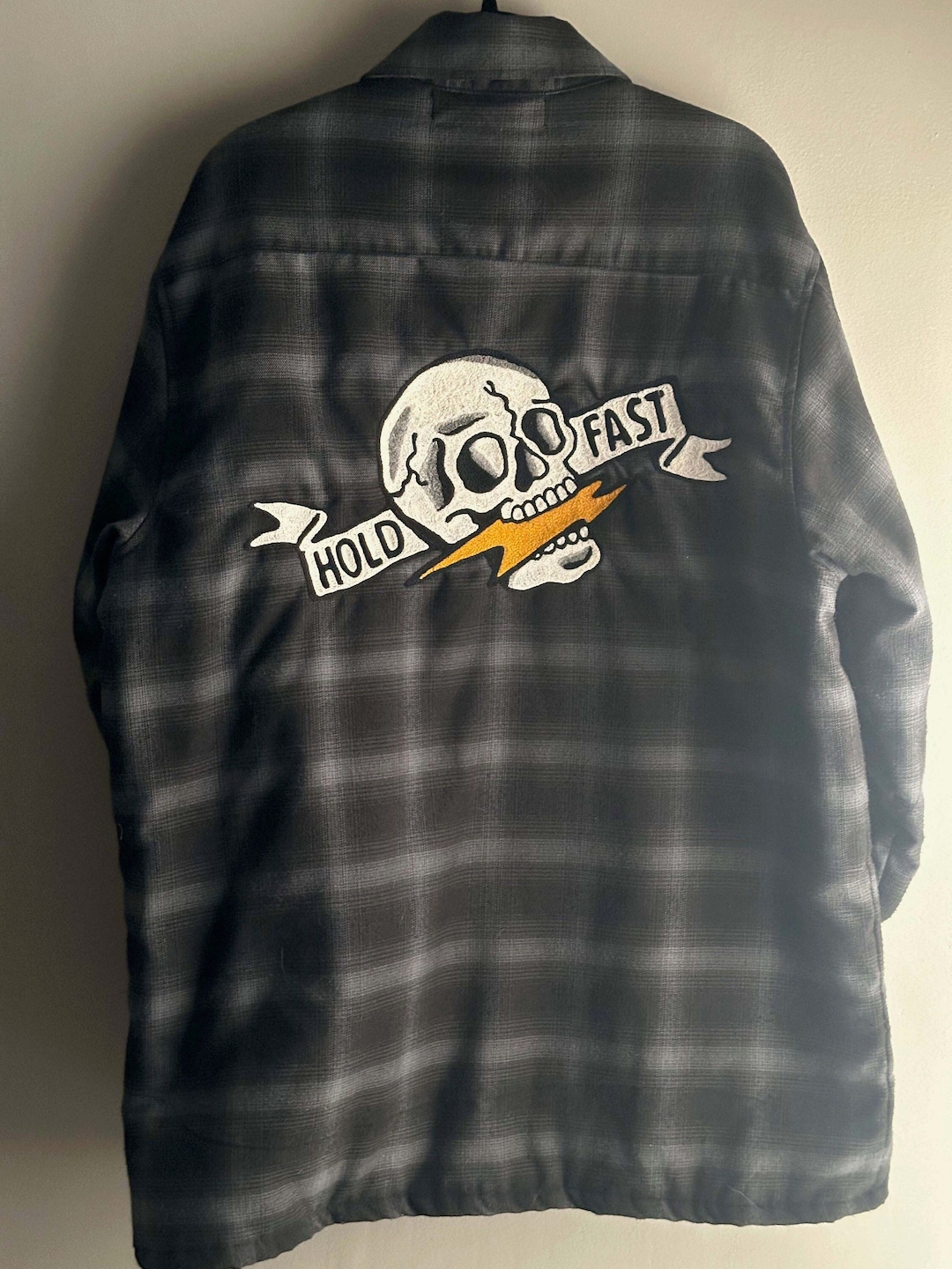 Hold Fast Dixxon Quilted Flannel Chainstitched Jacket - Etsy