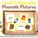 Montessori Language CVC Words Phonetic Reading Level 1 RED Picture ...