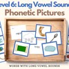 Montessori Language CVC Words Phonetic Reading Level 1 RED Picture ...