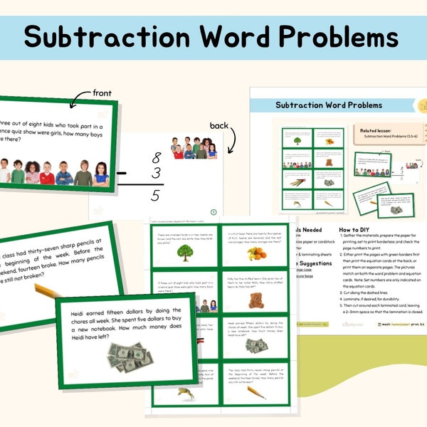 Parts of the FLOWER Montessori Botany Unit Study 5-part Card Definition ...