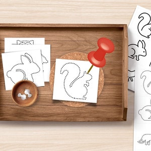 Montessori Sandpaper Numbers DIY Template Montessori Math Material ...