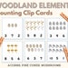 Preschool Activity Counting Cards Activity Winter Woodland Animal ...