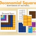 DIY Decanomial Square Montessori Sensorial Material DIY Montessori ...