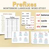 Montessori COMPOUND WORDS Word Study Montessori Language Reading and ...