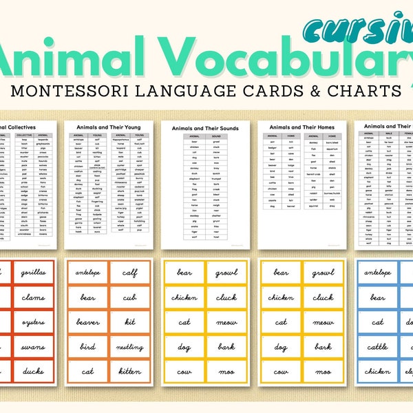 Montessori COMPOUND WORDS Word Study Montessori Language Reading and ...