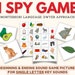 I Spy Sound Game Picture Cards Alphabet Letters DIY Montessori Language ...