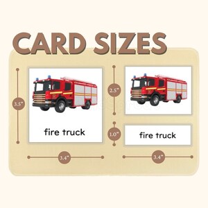LAND VEHICLE 3-part Card Montessori Language Nomenclature Classified ...