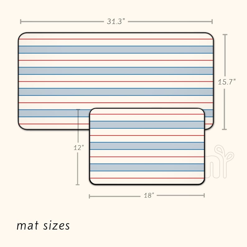 Montessori Writing Alphabet Mat Medium Montessori Rug Movable Alphabet ...
