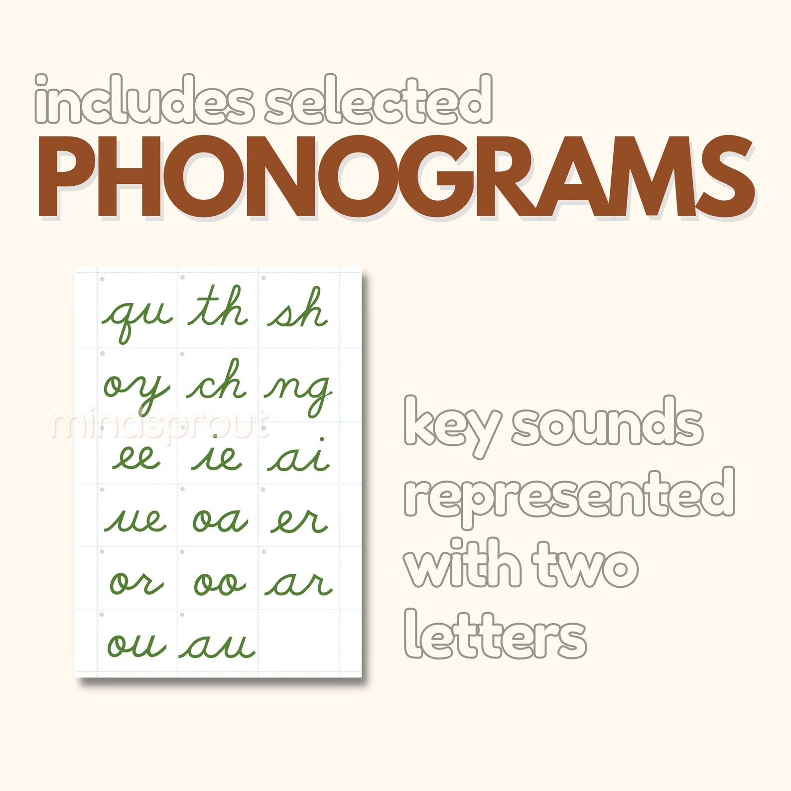 CURSIVE Small Movable Alphabet Letter Montessori Language Material ...