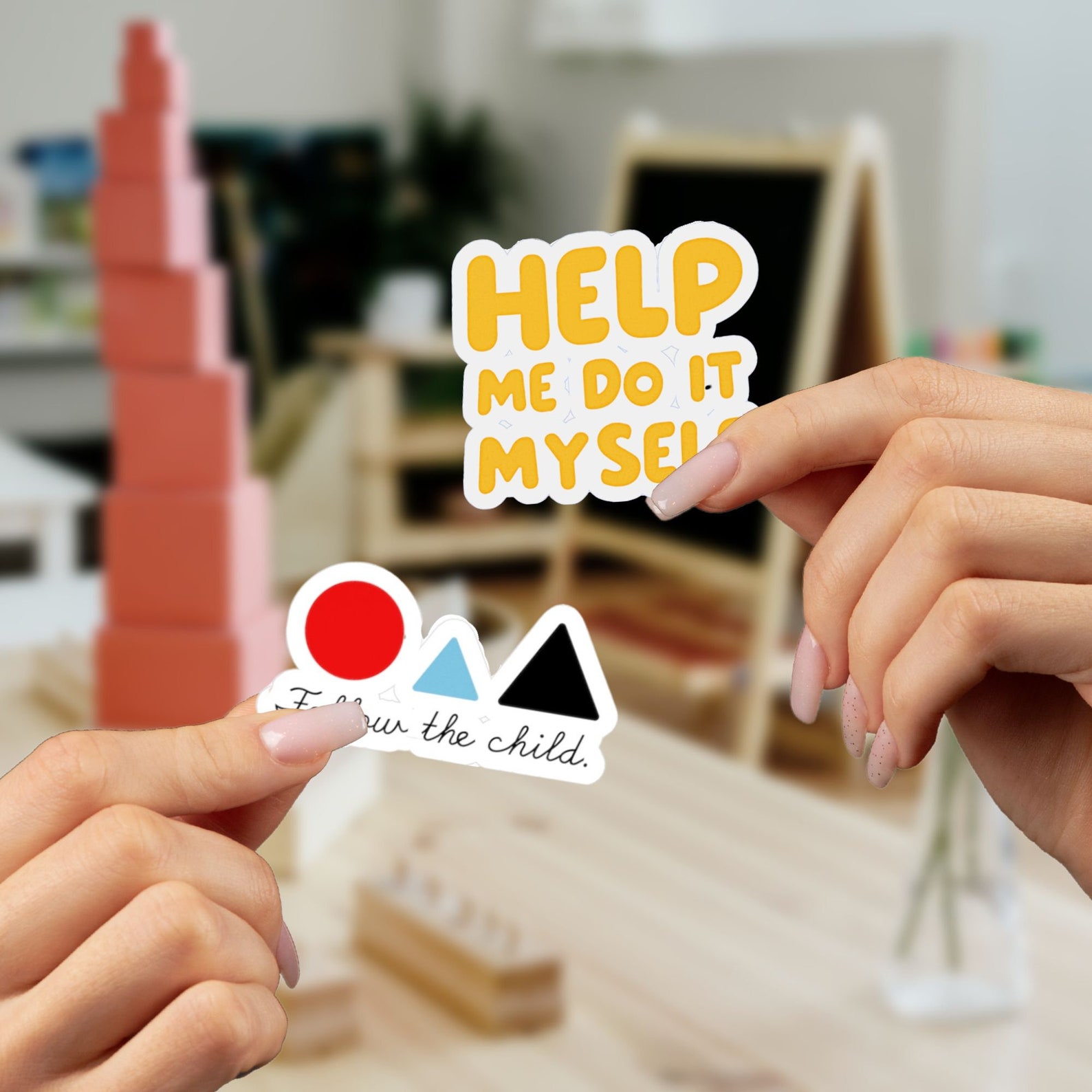 Montessori Sticker Sheet Pack Gift for Montessori Teacher - Etsy