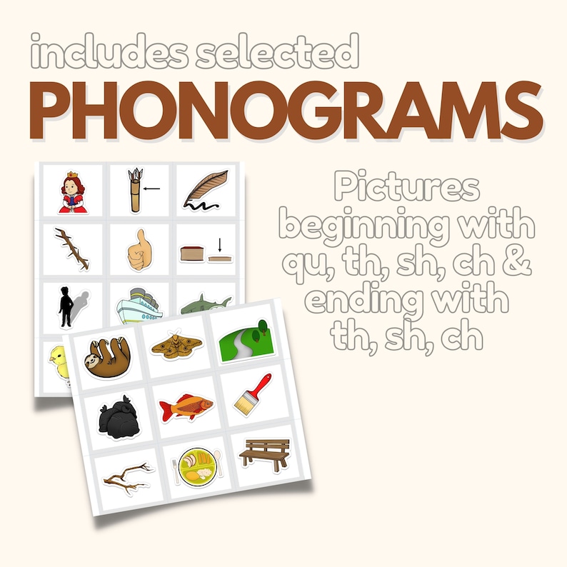 I Spy Sound Game Picture Cards Alphabet Letters DIY Montessori Language ...