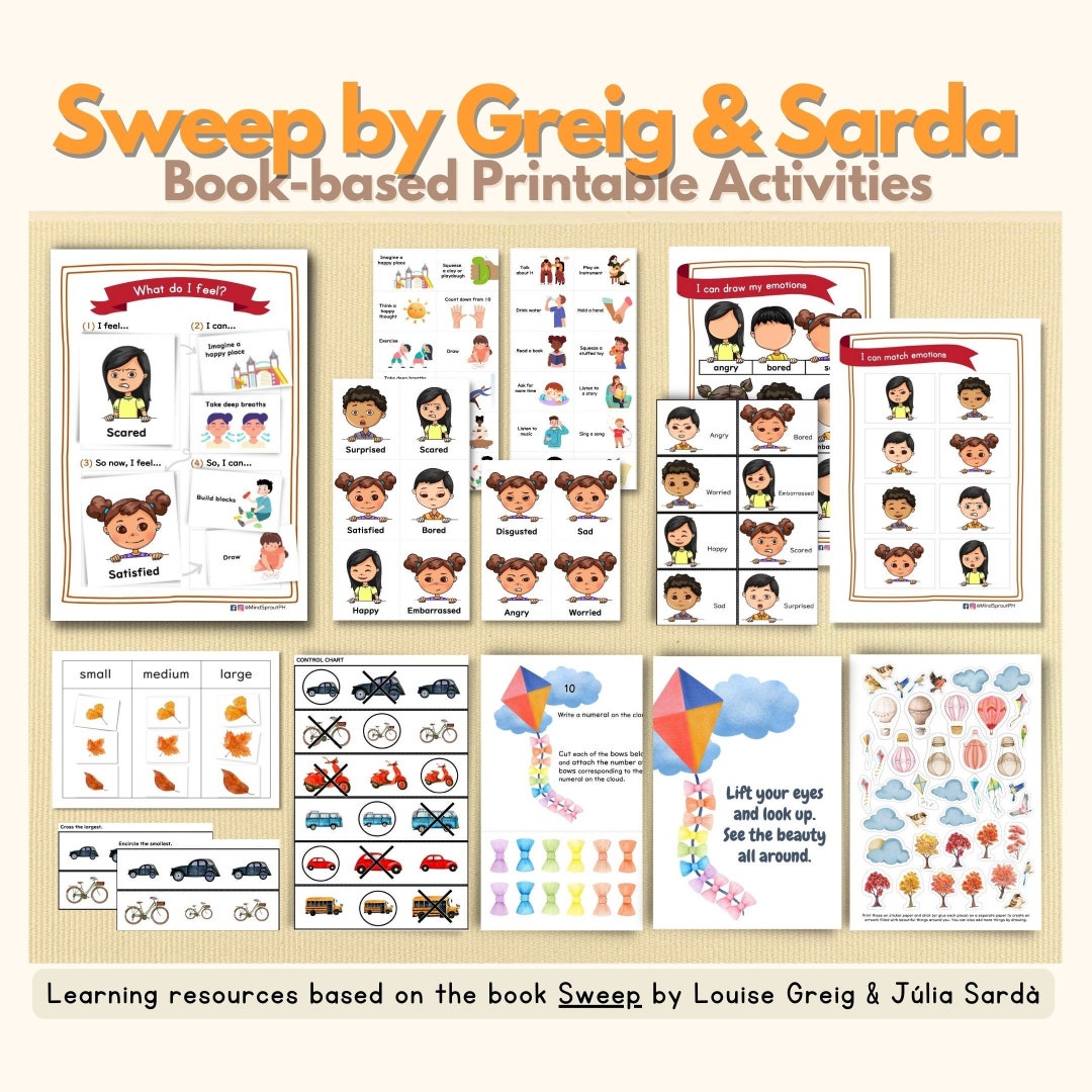 SWEEP Preschool Activity Busy Book Emotion Processing Tool Mindfulness ...