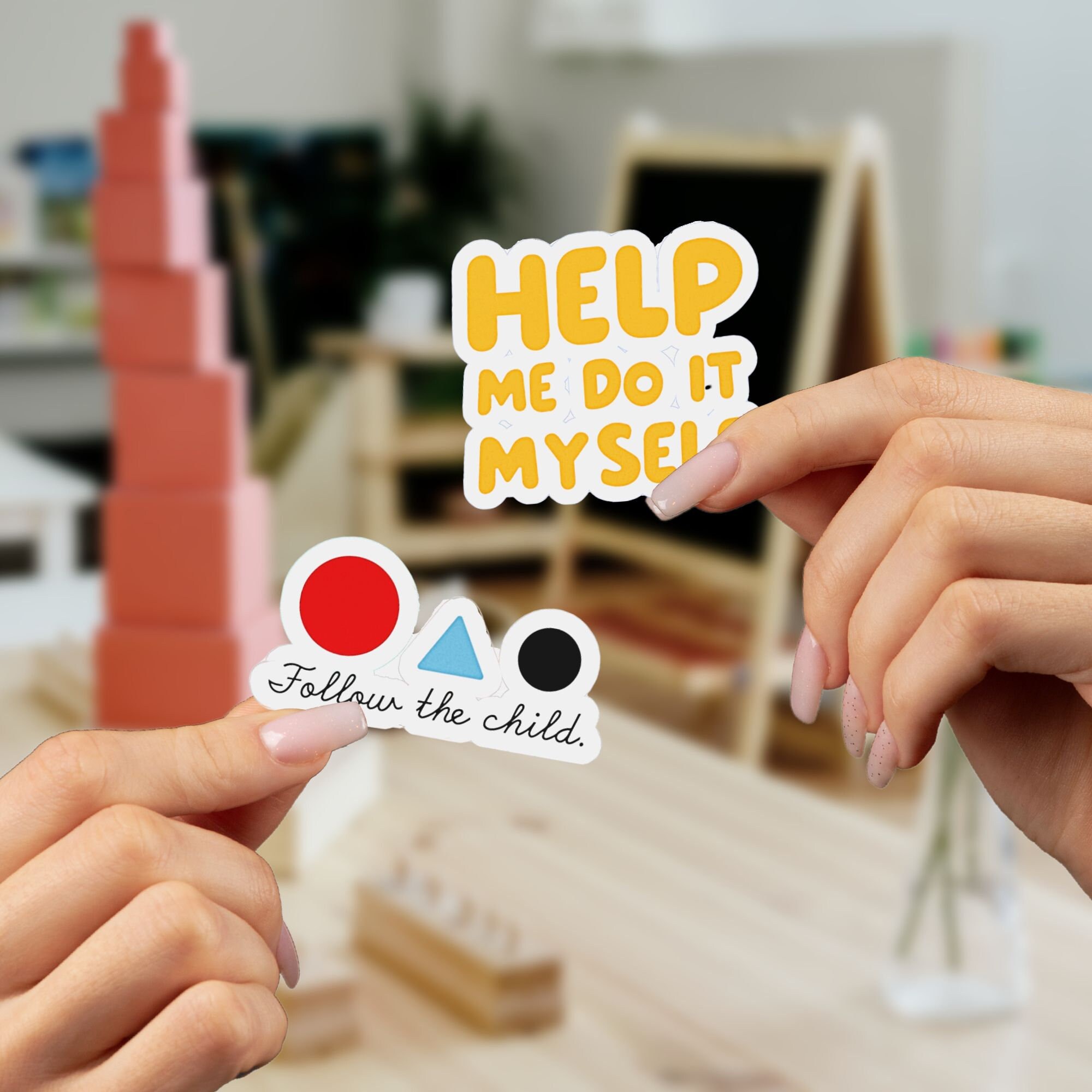 Montessori Sticker Sheet Pack Gift for Montessori Teacher - Etsy