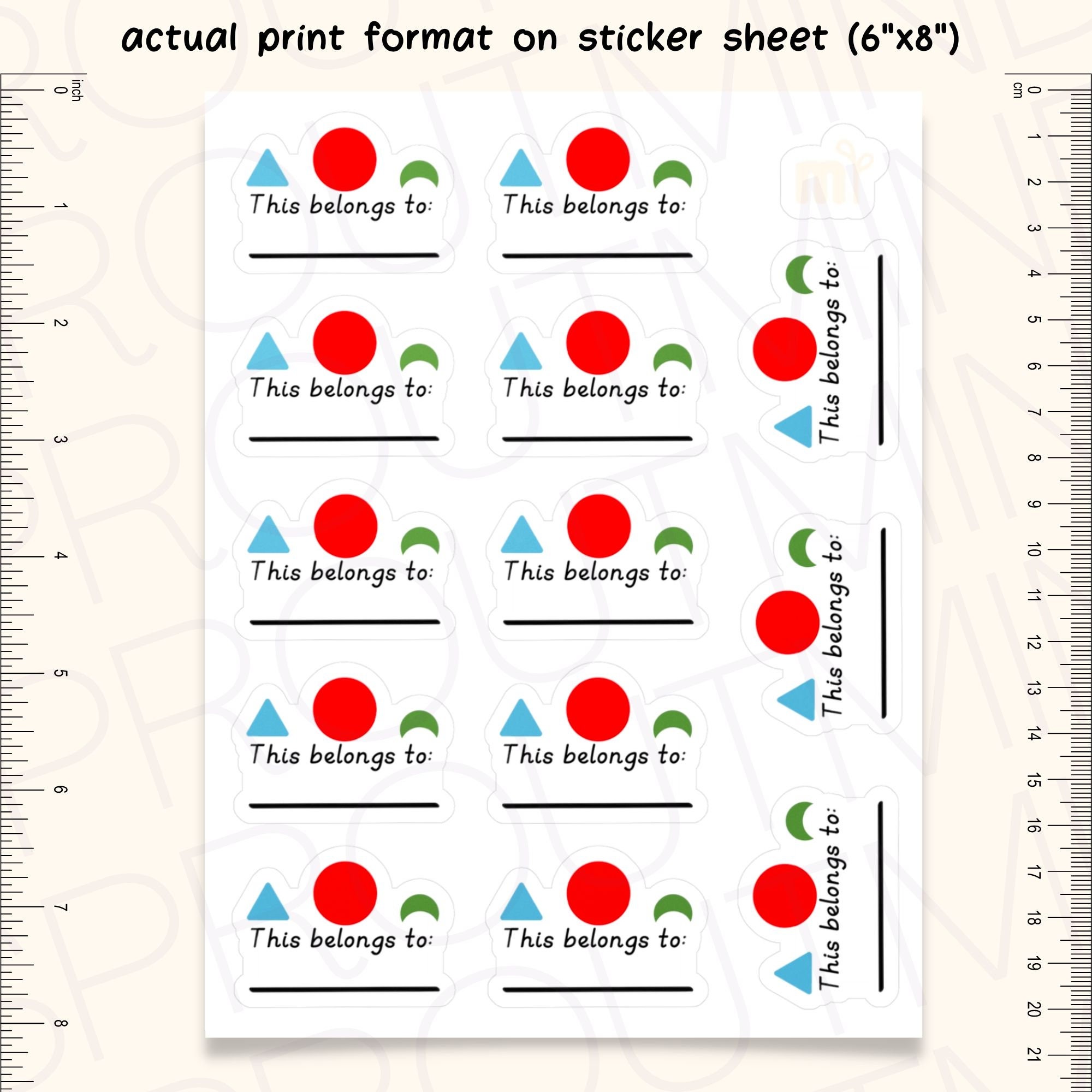 Montessori Sticker Labels for Montessori Student Journaling - Etsy