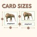 WILD ANIMALS Montessori Nomenclature 3 Part Card Silhouette Shadow ...