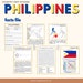 PHILIPPINES Country Unit Study Montessori Geography Country Facts 3 ...