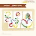 Knobless Cylinders Pattern Cards (3-4 Blocks/card) Montessori Sensorial ...