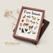 Educational Wall Art Montessori Chart Farm Animals Poster Home Decor ...