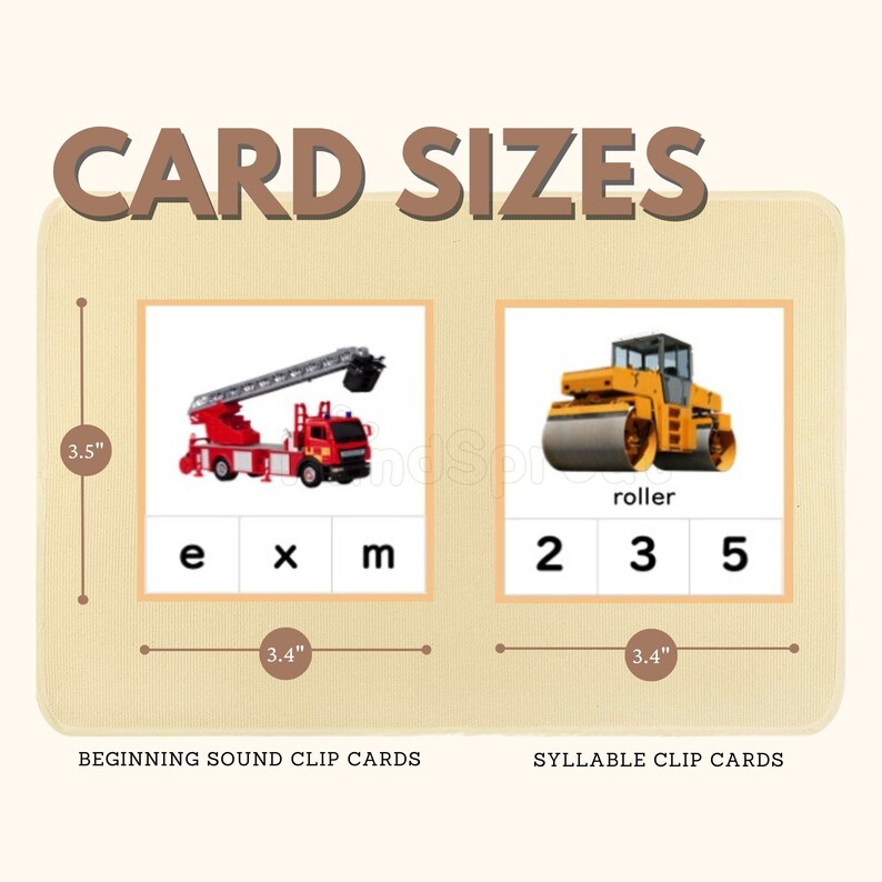 Preschool Language Activity Vocabulary Building CONSTRUCTION VEHICLE ...