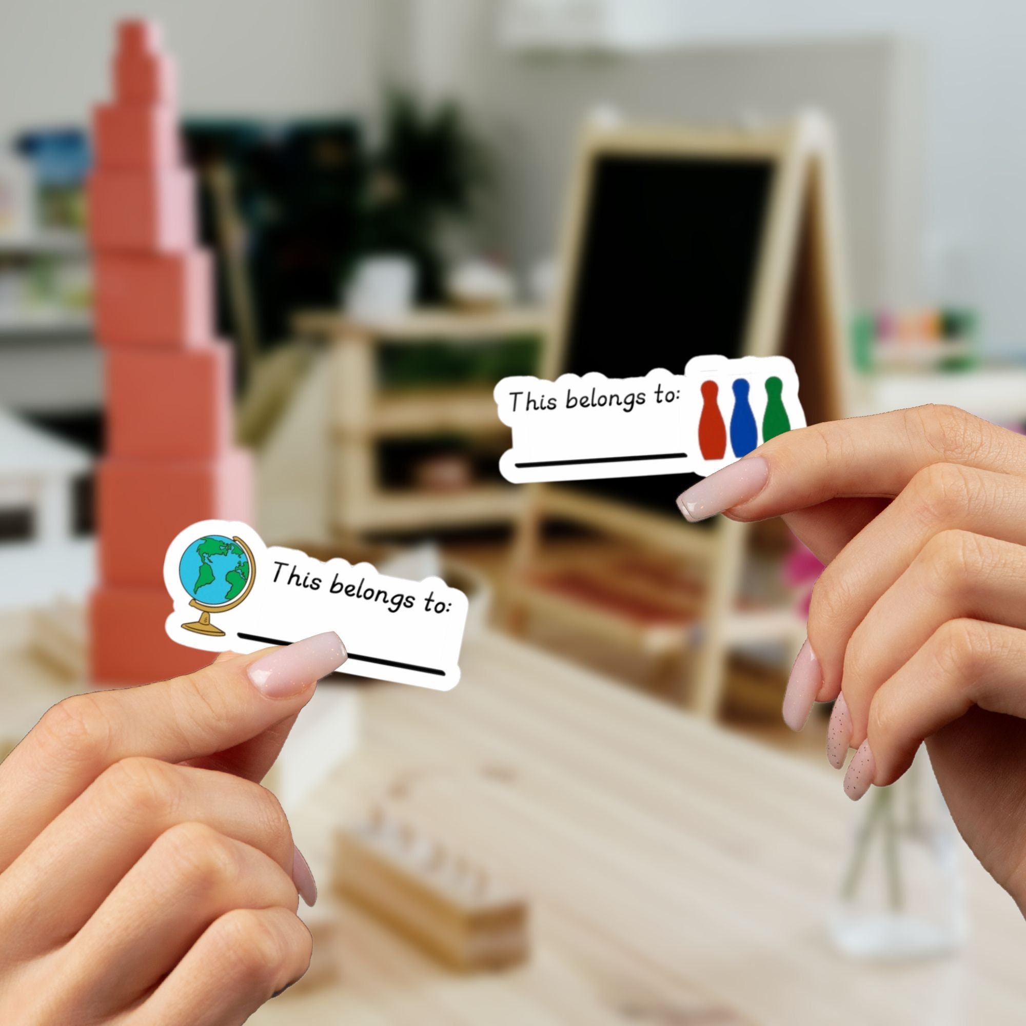 Montessori Sticker Labels for Montessori Student Journaling Sticker ...