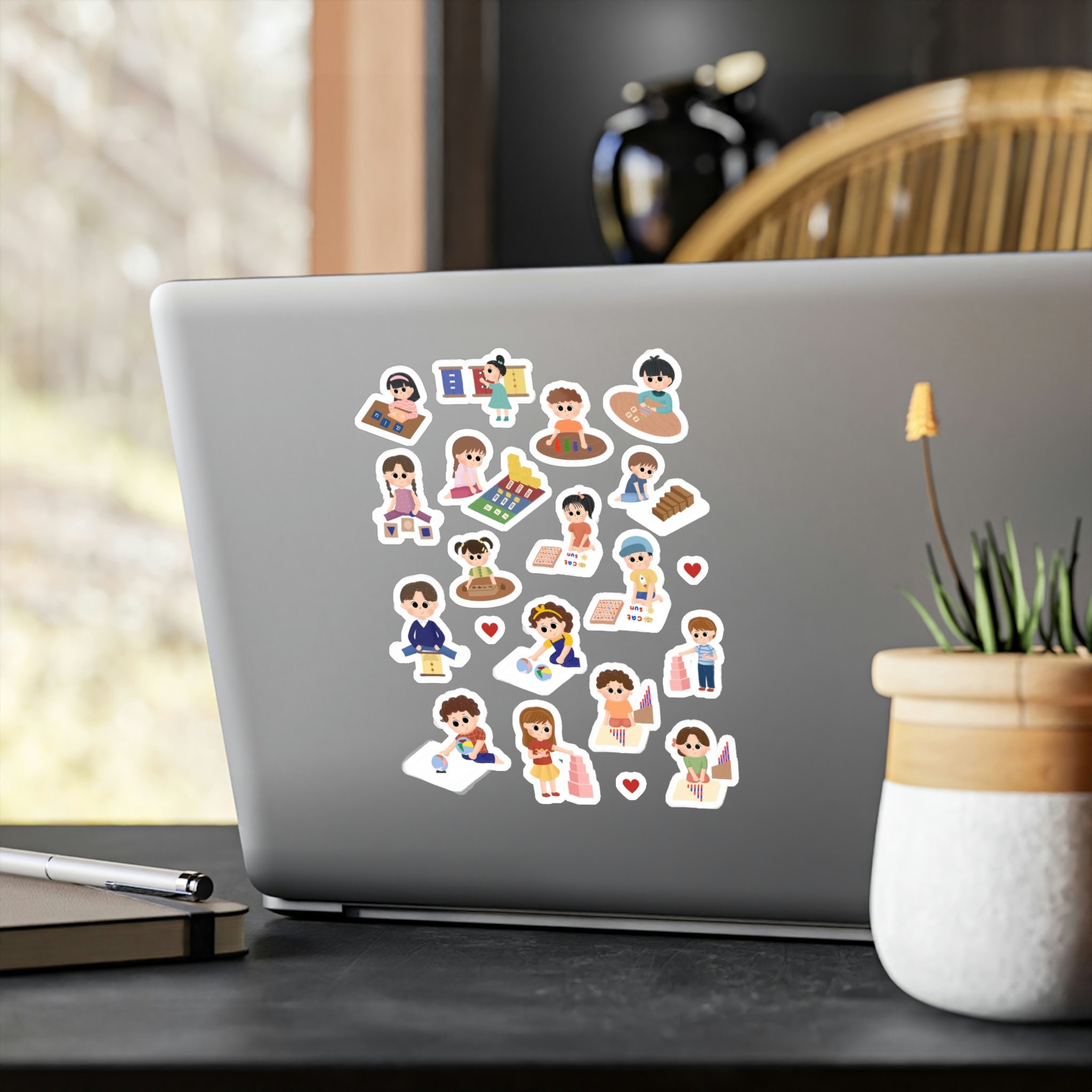 Montessori Sticker Sheet Pack Gift for Montessori Teacher Journaling ...