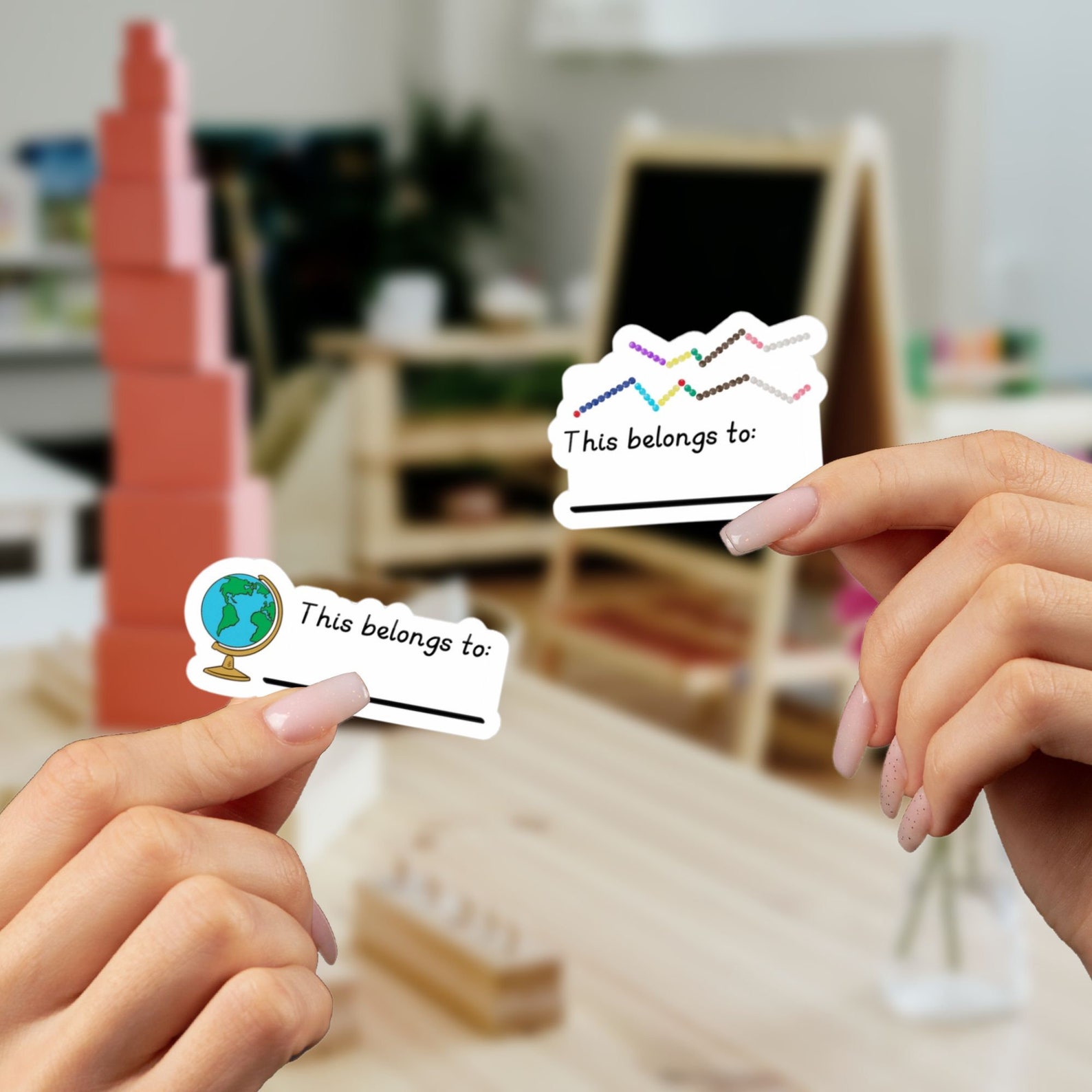 Montessori Sticker Labels for Montessori Student Journaling Sticker ...