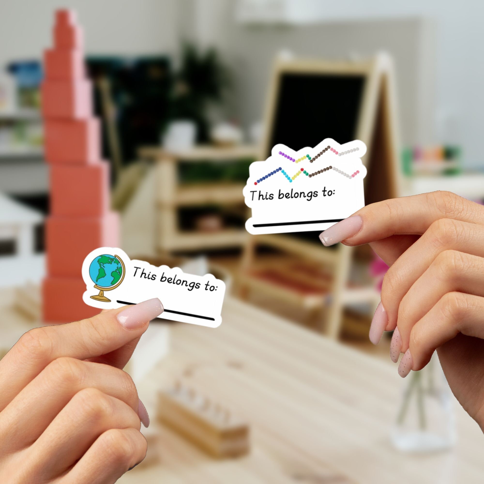 Montessori Sticker Labels for Montessori Student Journaling - Etsy