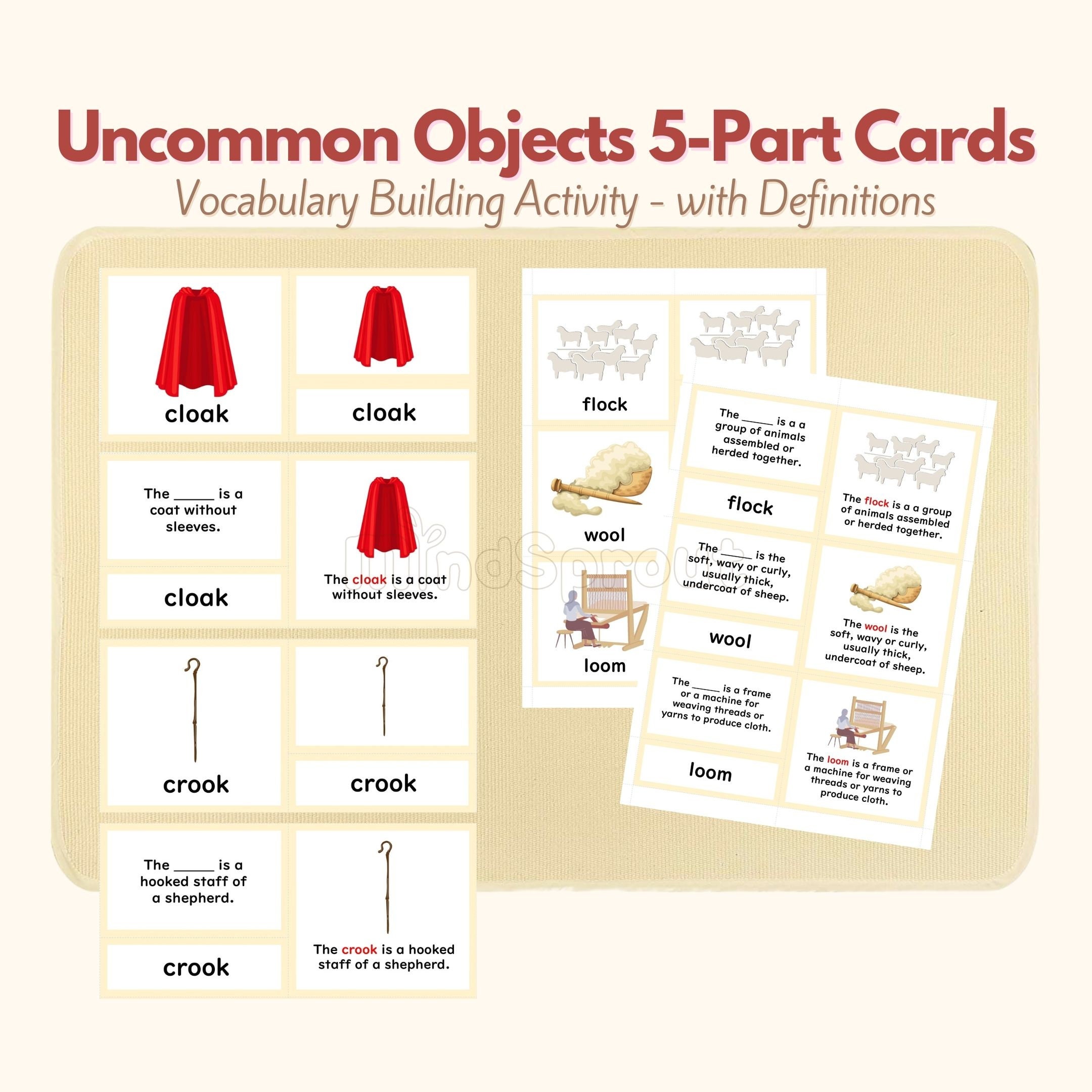 CHARLIE NEEDS A CLOAK Book-based Activities Bundle Montessori Language ...