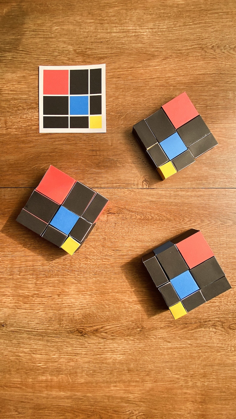 DIY Binomial Cube & Trinomial Cube Montessori Sensorial Material DIY ...