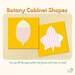 Botany Cabinet Shapes Montessori Botany Puzzle Cards Montessori Leaf ...