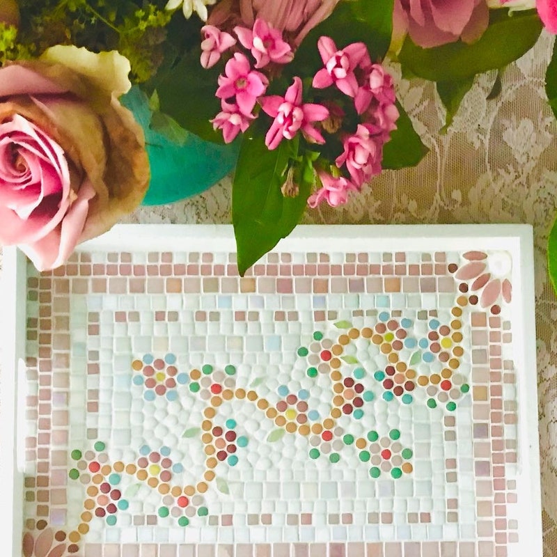 Mosaic Table Kit - Etsy